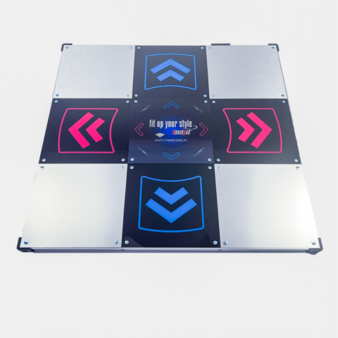 L-TEK Metal Black Dance Mat for DDR & StepMania | iAmats