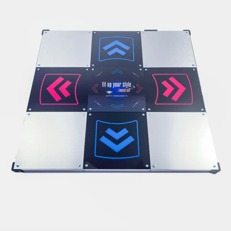 L-TEK Metal Black Dance Mat for DDR & StepMania | iAmats